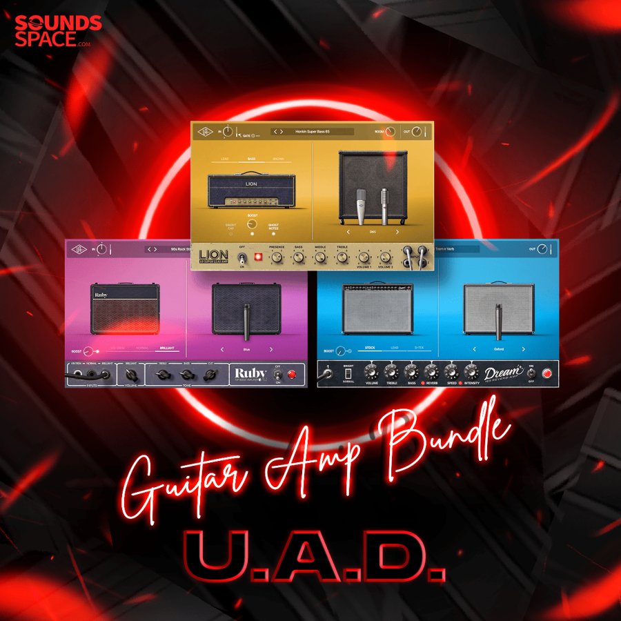 UAD Guitar Amp Bundle, buy UAD Guitar Amp Bundle, UAD Guitar Amp Bundle plugin, SoundsSpace.com